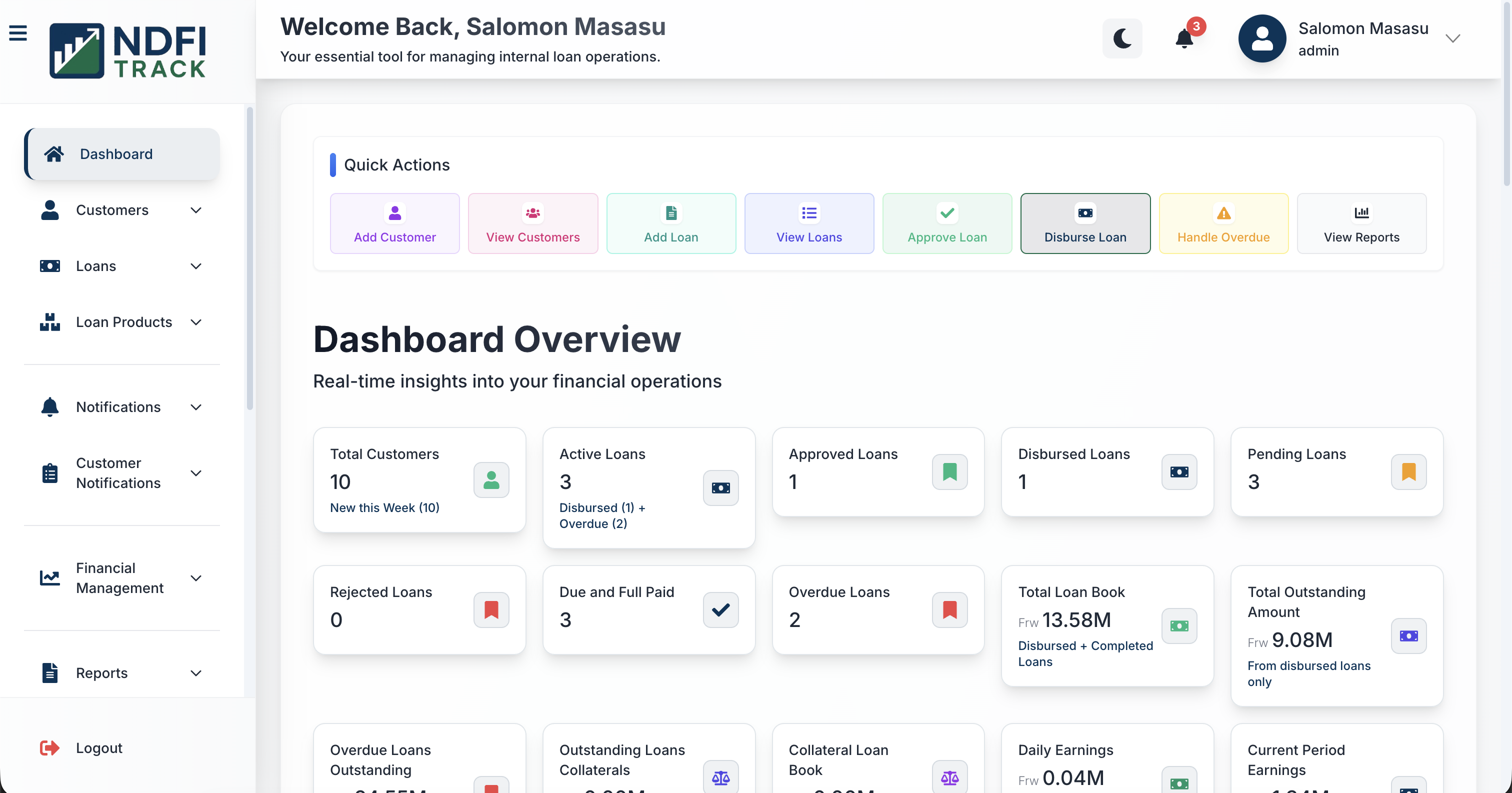 NDFIS System & ERP for NDFI | ndfitrack.com - Financial Management ...